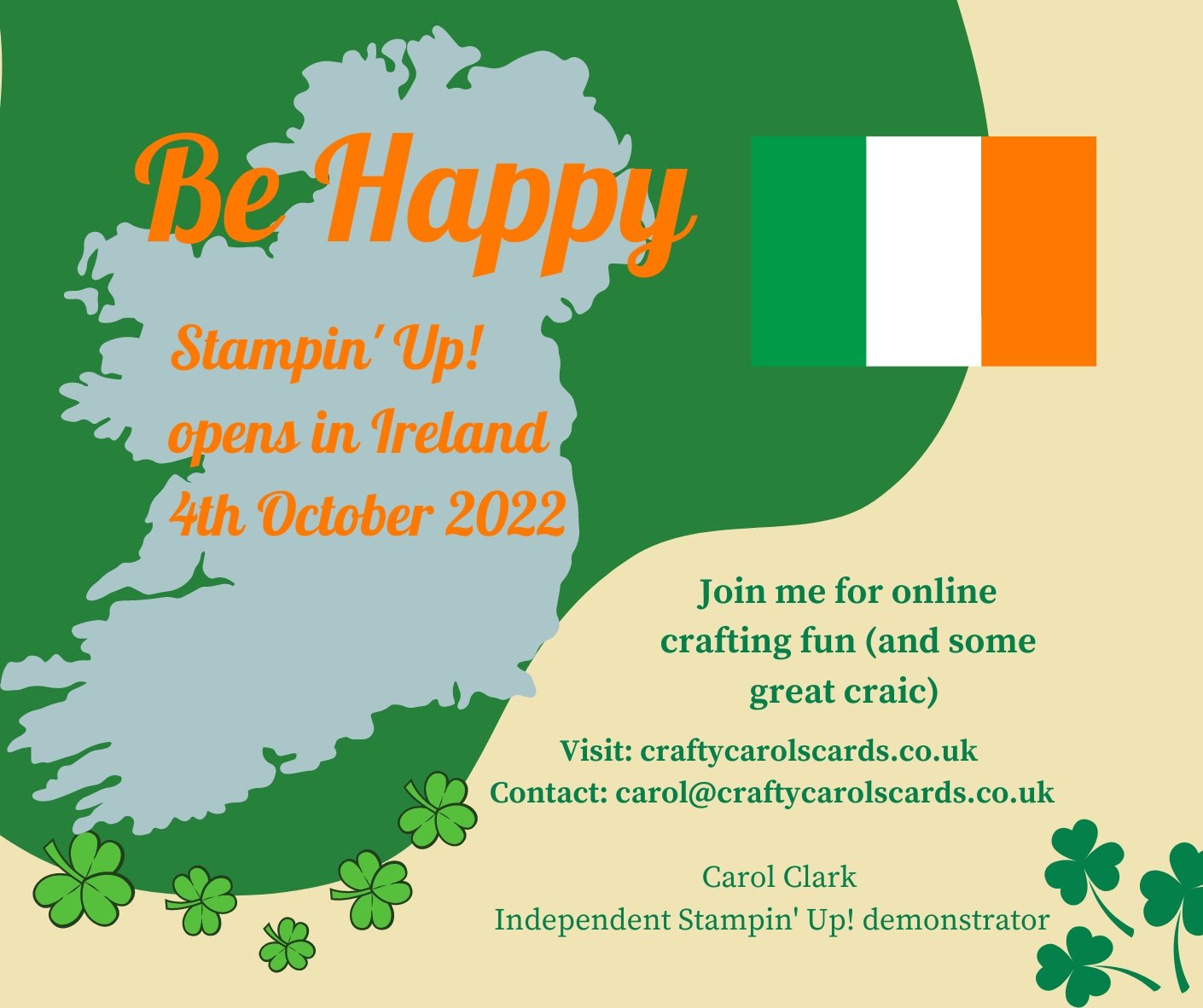 Stampin' Up! in Ireland - Crafty Carol's Cards