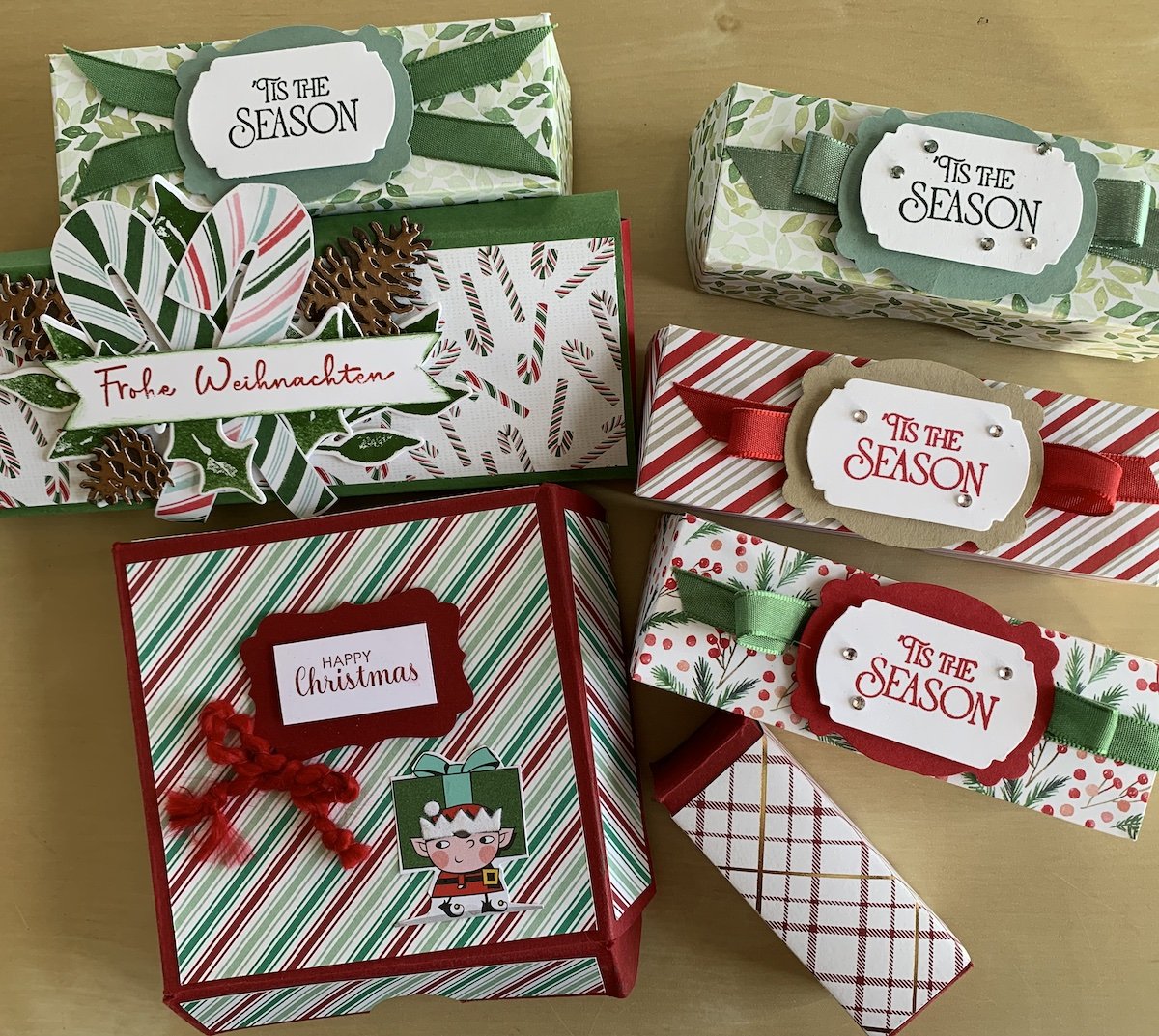 How to measure for a custom size gift box - Crafty Carol's Cards