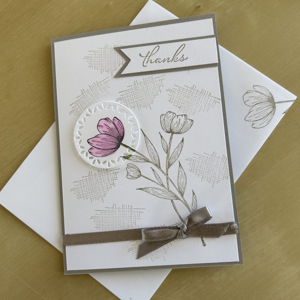 How to make a spotlight card - Crafty Carol's Cards