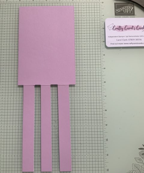 How to make a rustic trellis card - Crafty Carol's Cards