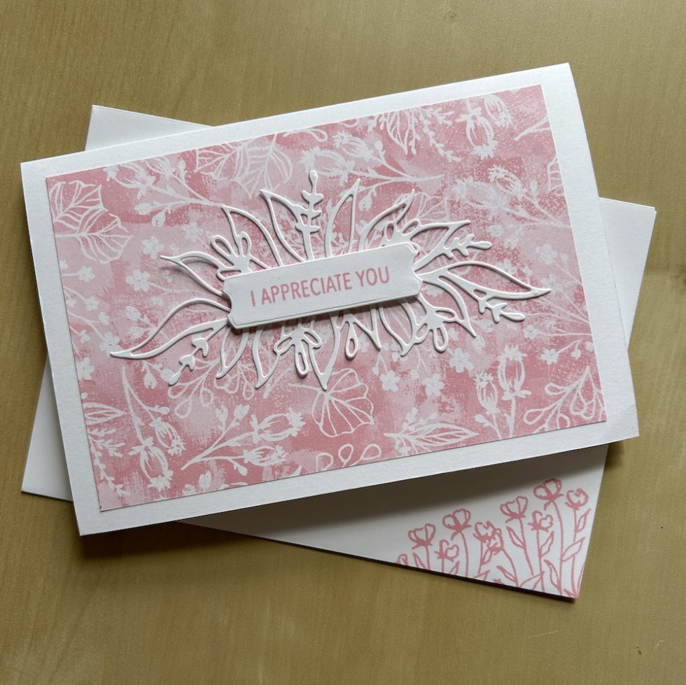 How to jazz up a card - Crafty Carol's Cards