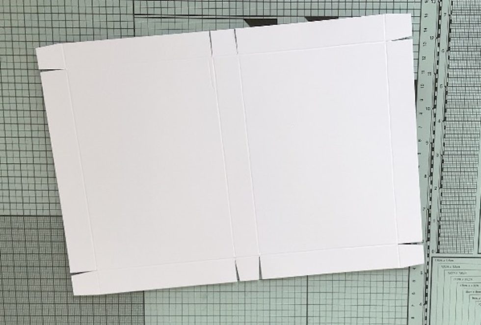 How to make a book fold box - Crafty Carol's Cards