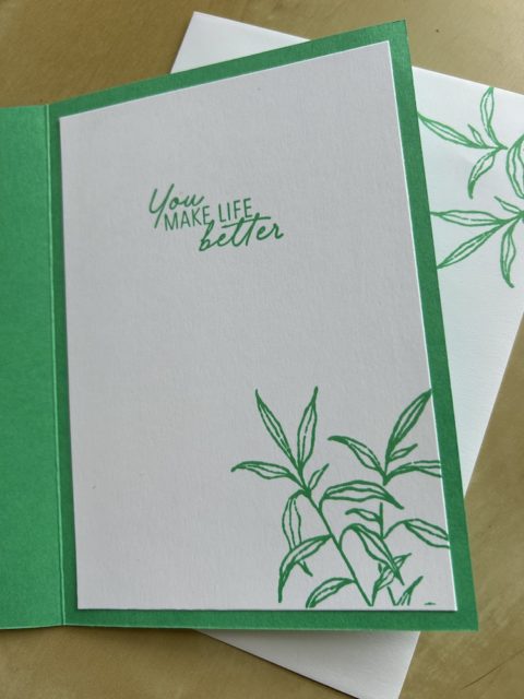 How to make a Thoughtful Wishes card - Crafty Carol's Cards