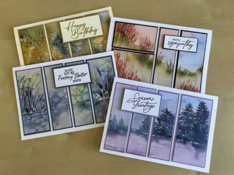 How to make a panel card - Crafty Carol's Cards