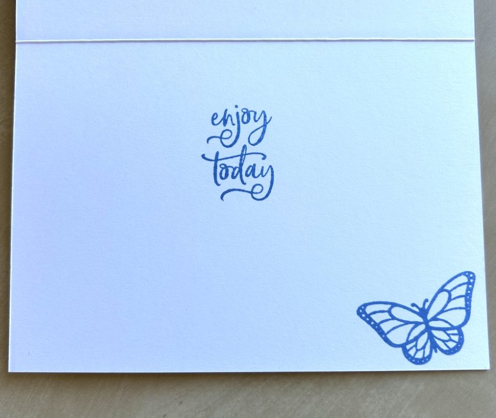 How to make a Labeled panel card - Crafty Carol's Cards