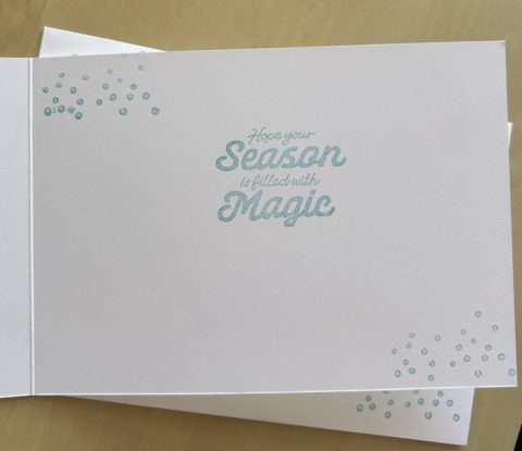 How to make a easy panel Christmas card - Crafty Carol's Cards