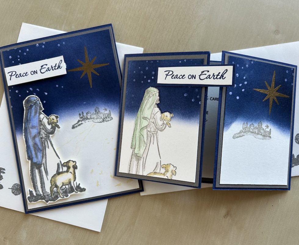 Make a simple shepherd scene - Crafty Carol's Cards