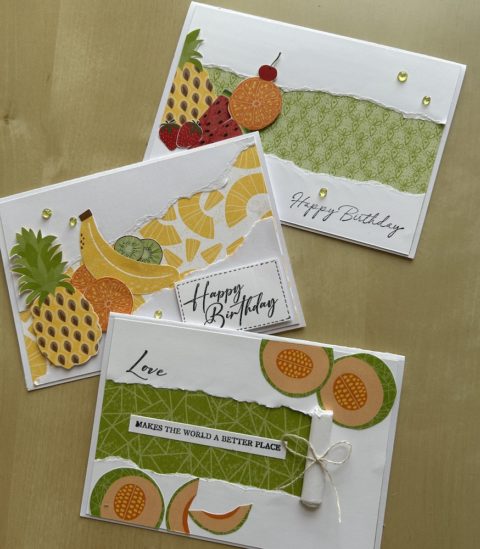 How to make a torn aperture card - Crafty Carol's Cards