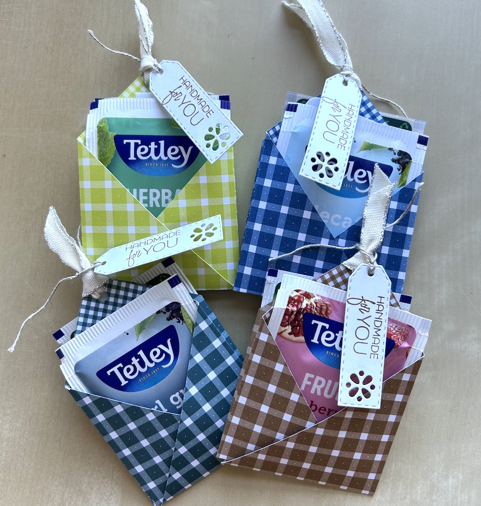 How to make a teabag holder - Crafty Carol's Cards