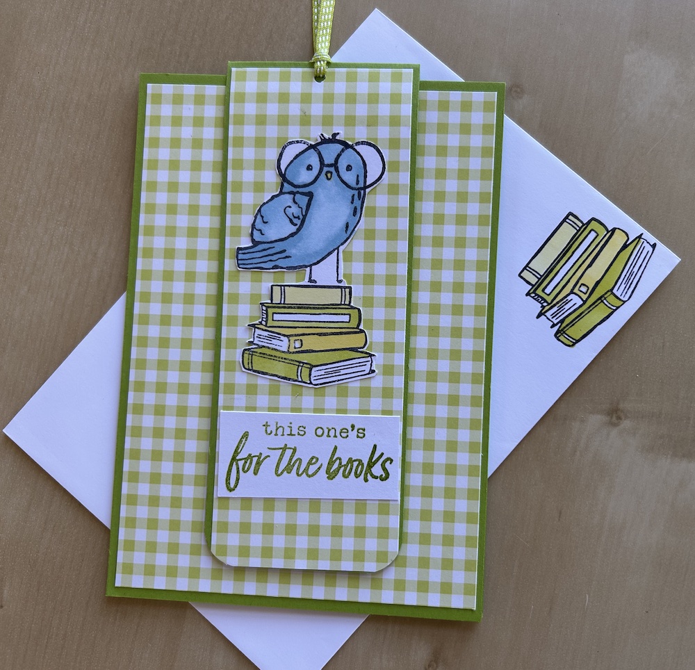How to make a magnetic bookmark card - Crafty Carol's Cards