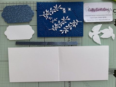Make three Peaceful Garden cards - Crafty Carol's Cards