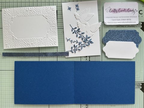 Make three Peaceful Garden cards - Crafty Carol's Cards
