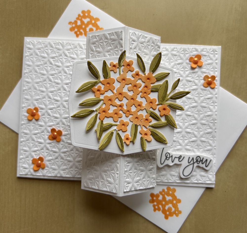 February blog hop: Floral - Crafty Carol's Cards